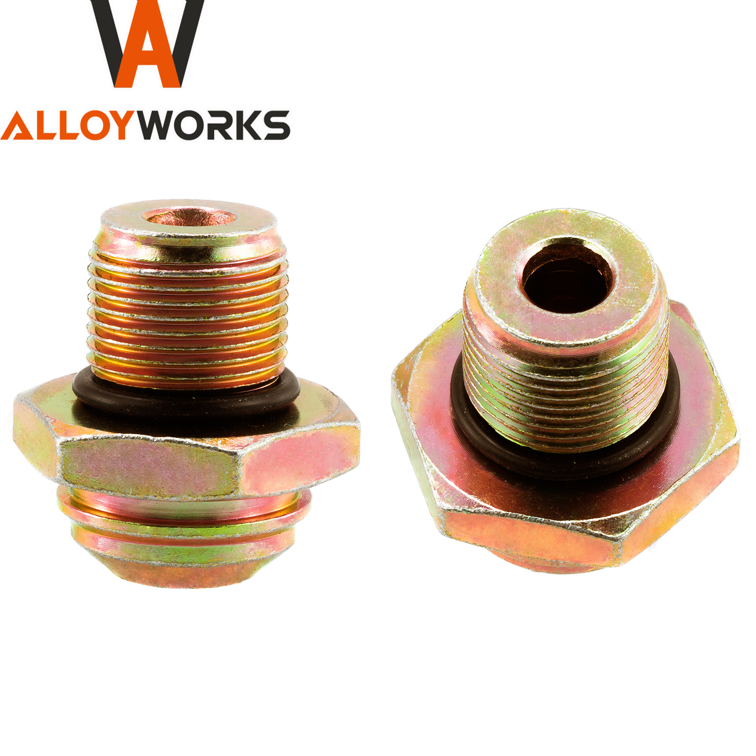 Transmission Oil Cooler Connector 2PCS 11/16-20UNF Male 31mm For Ford ...