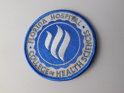 FLORIDA HOSPITAL COLLEGE OF HEALTH SCIENCES PATCH BADGE HEALTH HEALING ...