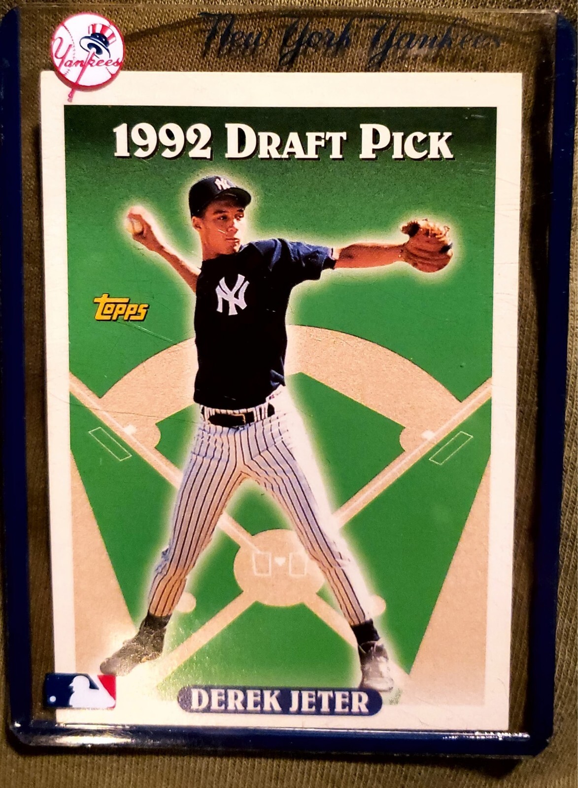 Derek Jeter Topps 1992 Draft Pick Rookie Card | eBay