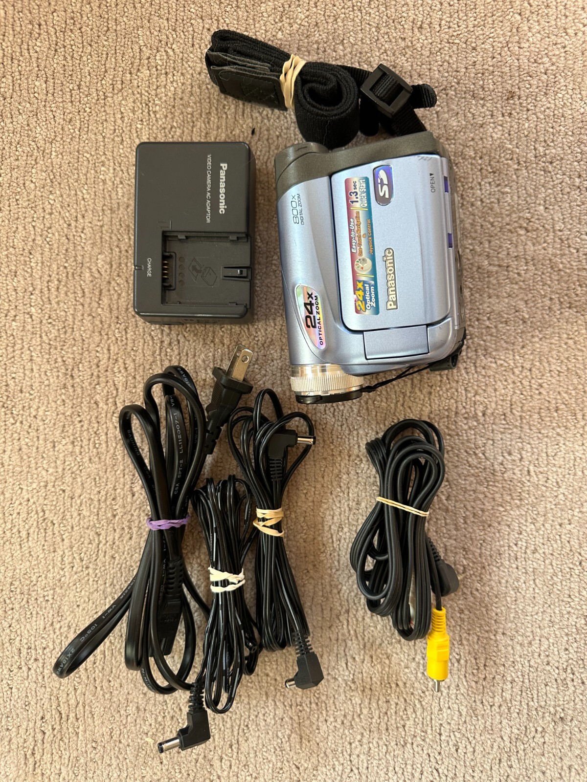 Panasonic Mini DV Camcorder - Includes Power Adaptor and cord | eBay