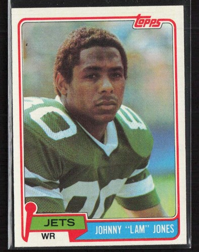 1981 Topps #16 Johnny "Lam" Jones | eBay