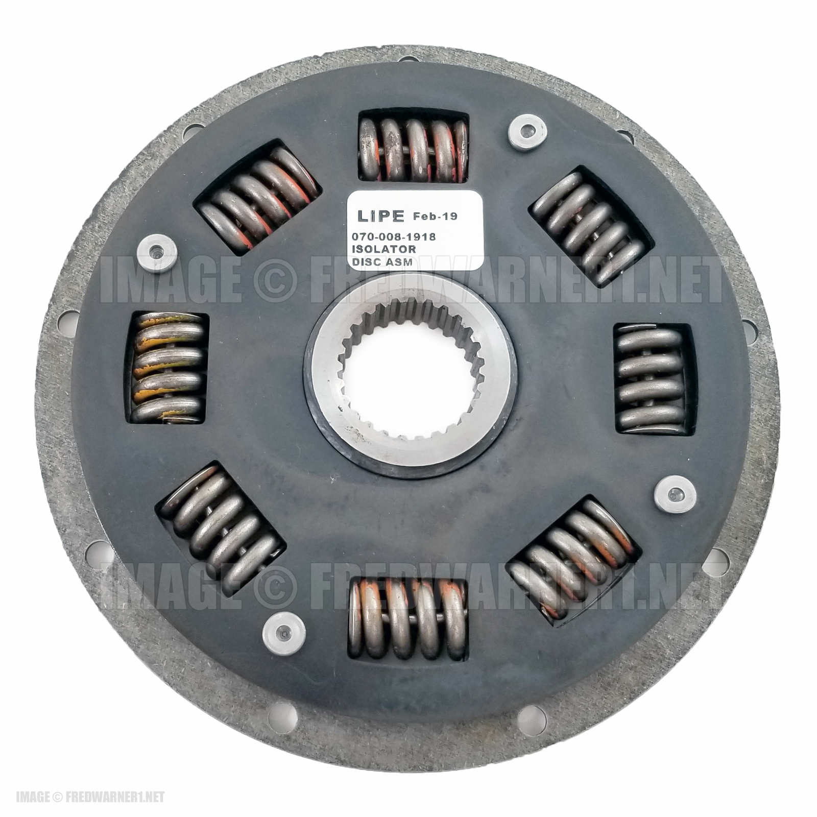Lipe 070-008-1918 Marine Damper Perkins 4.236 & 6.354 Natural Boat ...