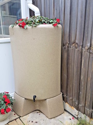 200L Litre Corner Water Butt, Water Storage, Rain Water, Tank, Free ...