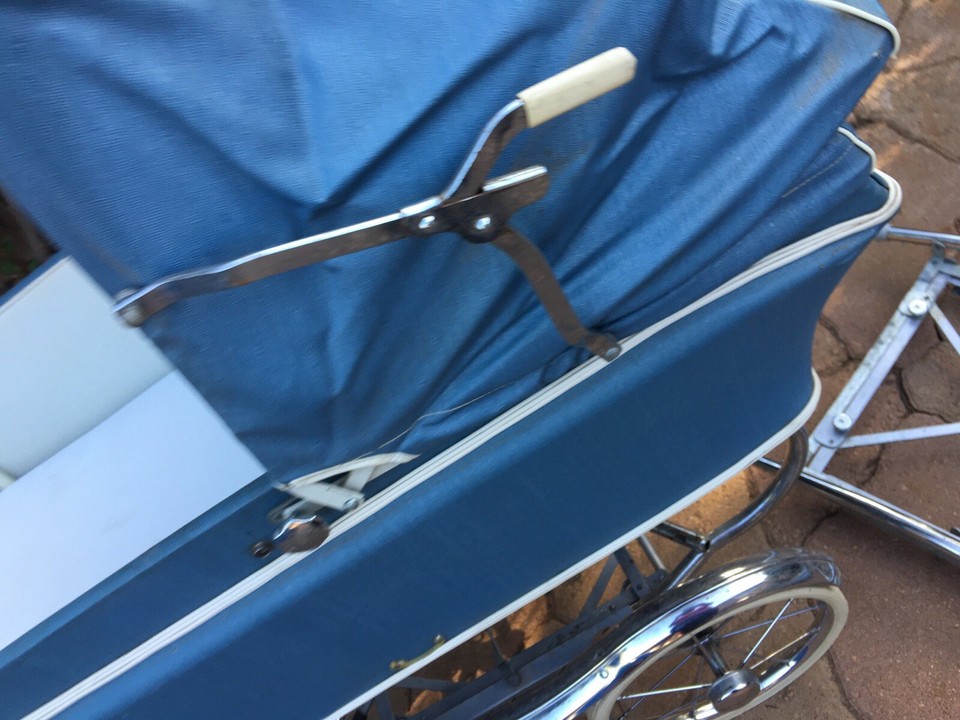 Excel Cond - VINTAGE REX STROLL-O-CHAIR PRAM BABY NANNY BUGGY STROLLER ...
