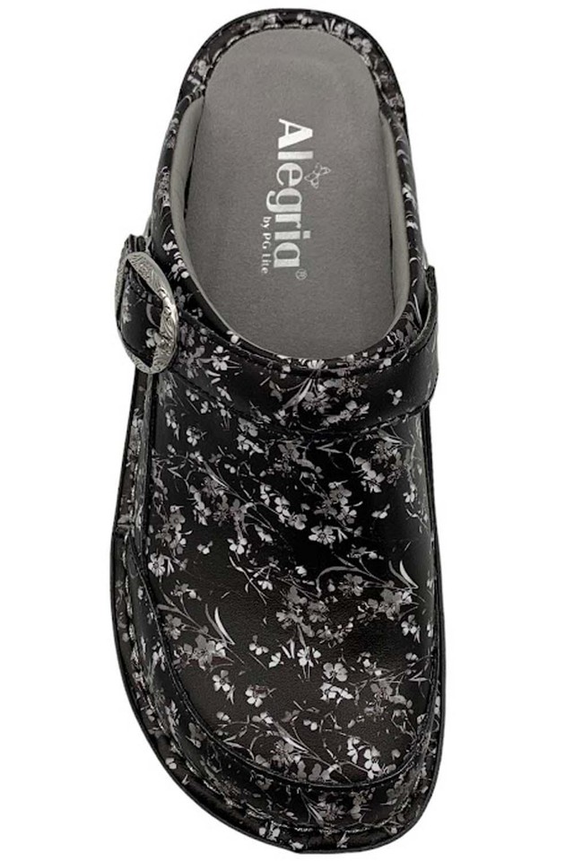 Alegria Leather Adjustable Backstrap Clogs Seville Gray Gardens | eBay