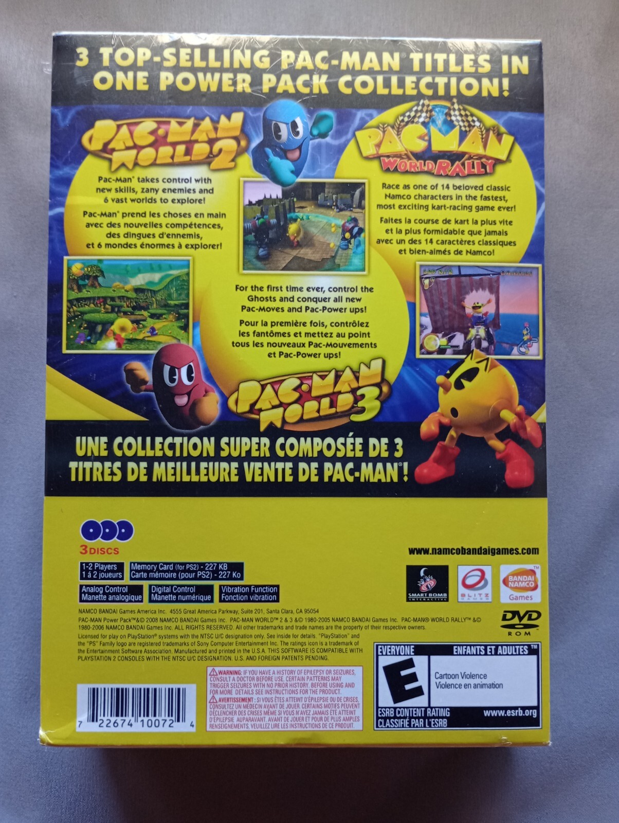 Pac-Man Power Pack (Sony PlayStation 2, 2008) for sale online | eBay
