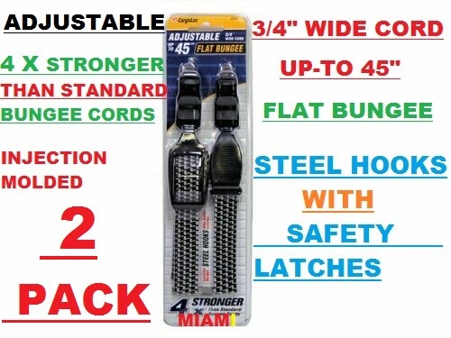 X CARGOLOC 3/4 TO Adjustable to 45-Inch Flat Bungee Cord $ 19.76 | eBay