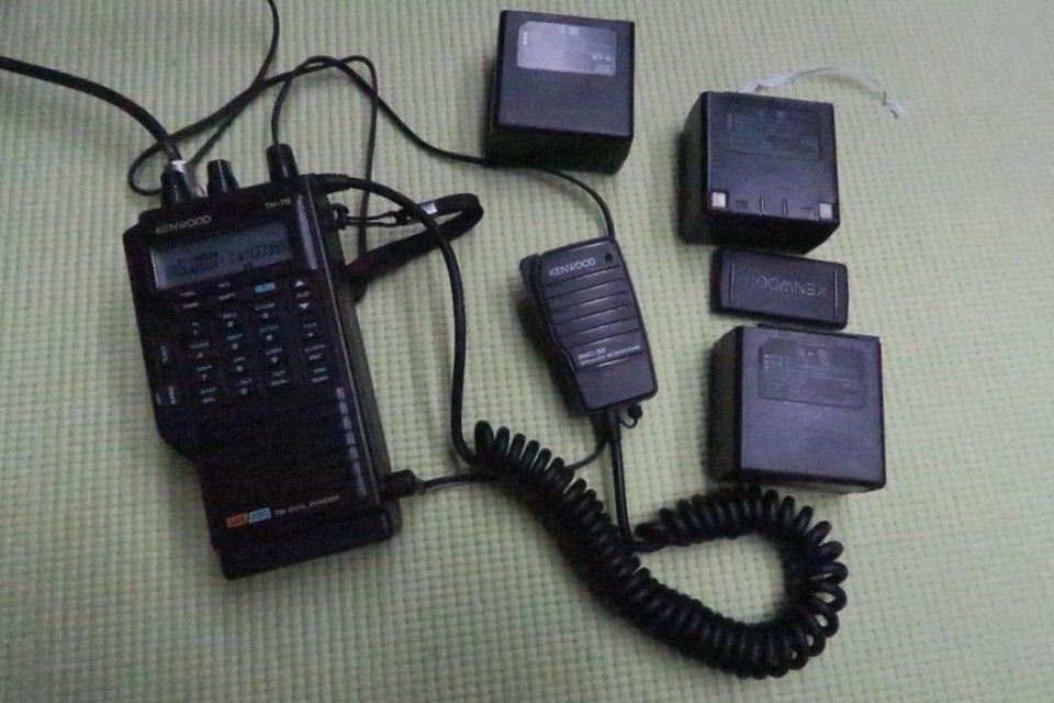 KENWOOD TH-75 radio, reception only partially confirmed | eBay