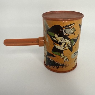 Vintage Halloween Noisemaker Noise Maker US Metal Toy MF6 Co Rattle ...