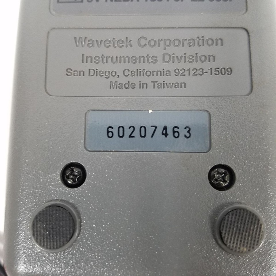 Wavetek DM 35XL Handheld Digital Multimeter Tested Works Vintage Taiwan ...