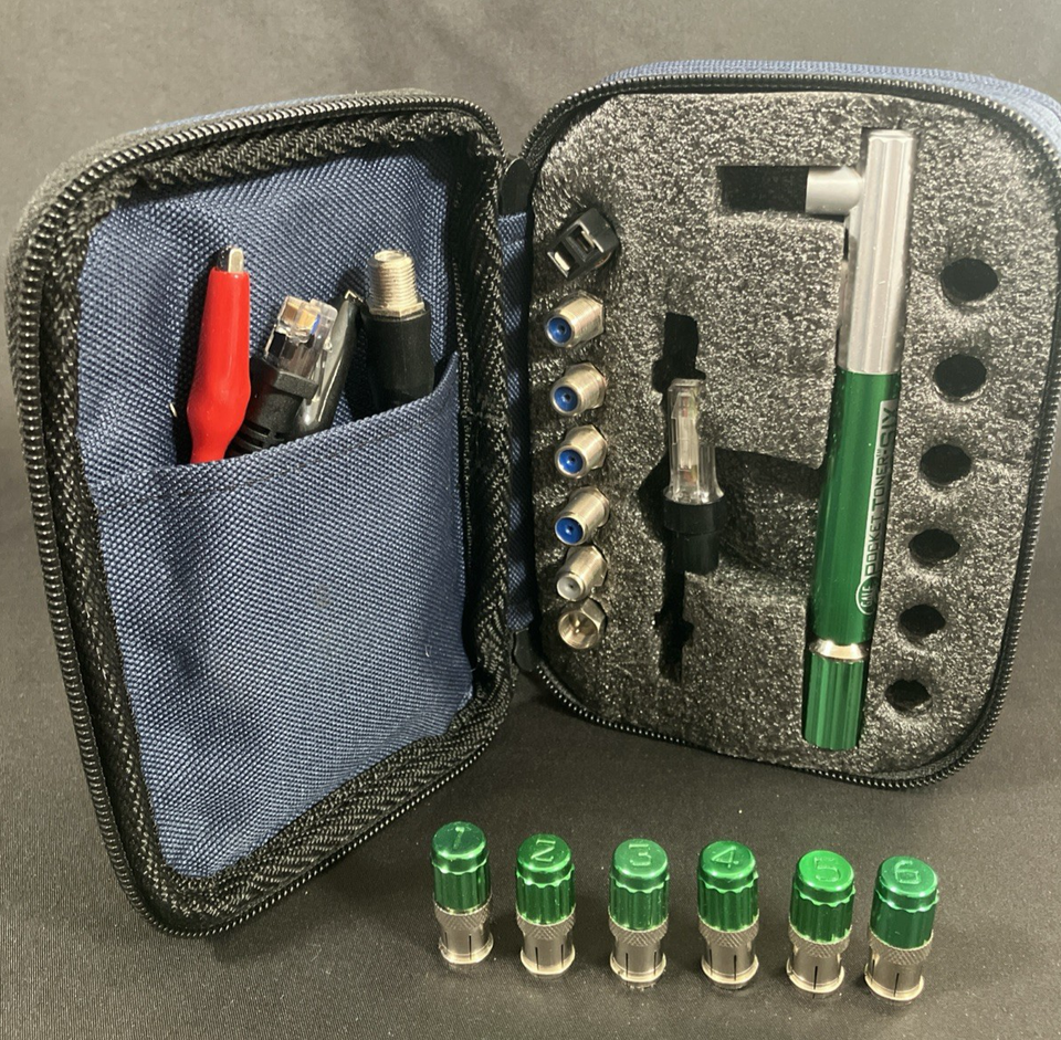 Gale Pocket Toner Six Cable Tracer Tone Generator Network Wire Tester ...