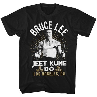 Bruce Lee - Oro Bianco - Manica Corta - Adulti - T-Shirt | eBay