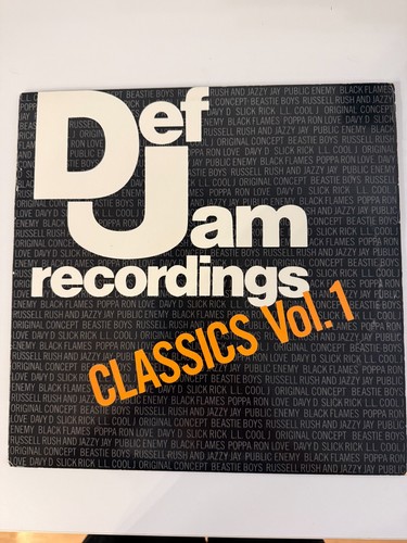 1989 Def Jam Recordings Classics Vol. 1 12" Vinyl Album Record | eBay