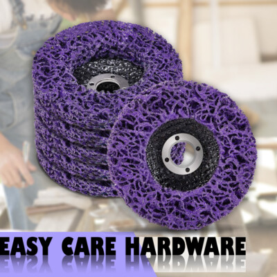 5" 125mm Poly Strip Discs Stripping Wheel Angle Grinder Clean Paint ...