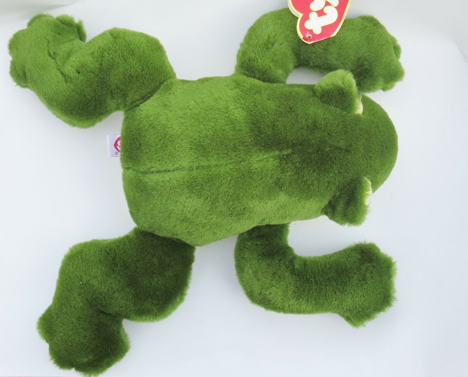 Ty Freddie Frog Croaker Rattle Plush Green Stuffed Animal 1991 | eBay