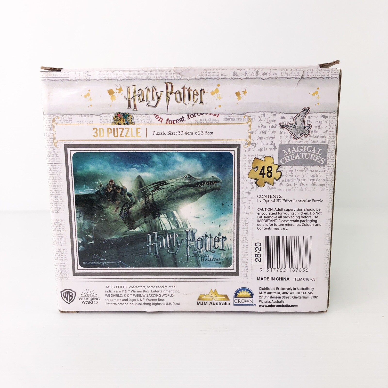 Harry Potter Wizarding World 3D JIGSAW Puzzle 48 Pieces Magical ...