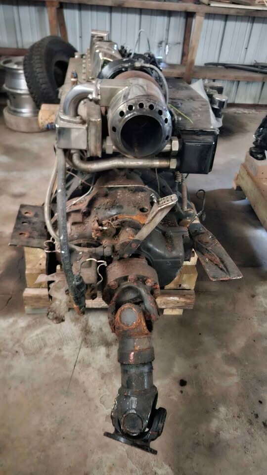 Ford Merlin 7.8 450, Marine Diesel Engine PAIR with Twin Disc Gears | eBay