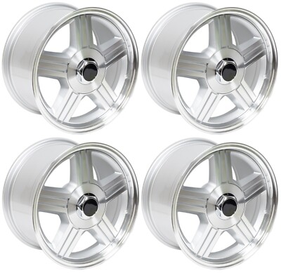 1991-1992 Chevrolet Camaro RS Z28 Style 17x9 Silver Wheels Rims 17" Set ...