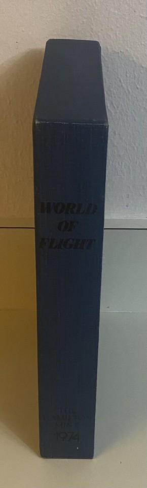 The Hamilton Mint 1974 World of Flight Book + Displays Only - NO SILVER ...