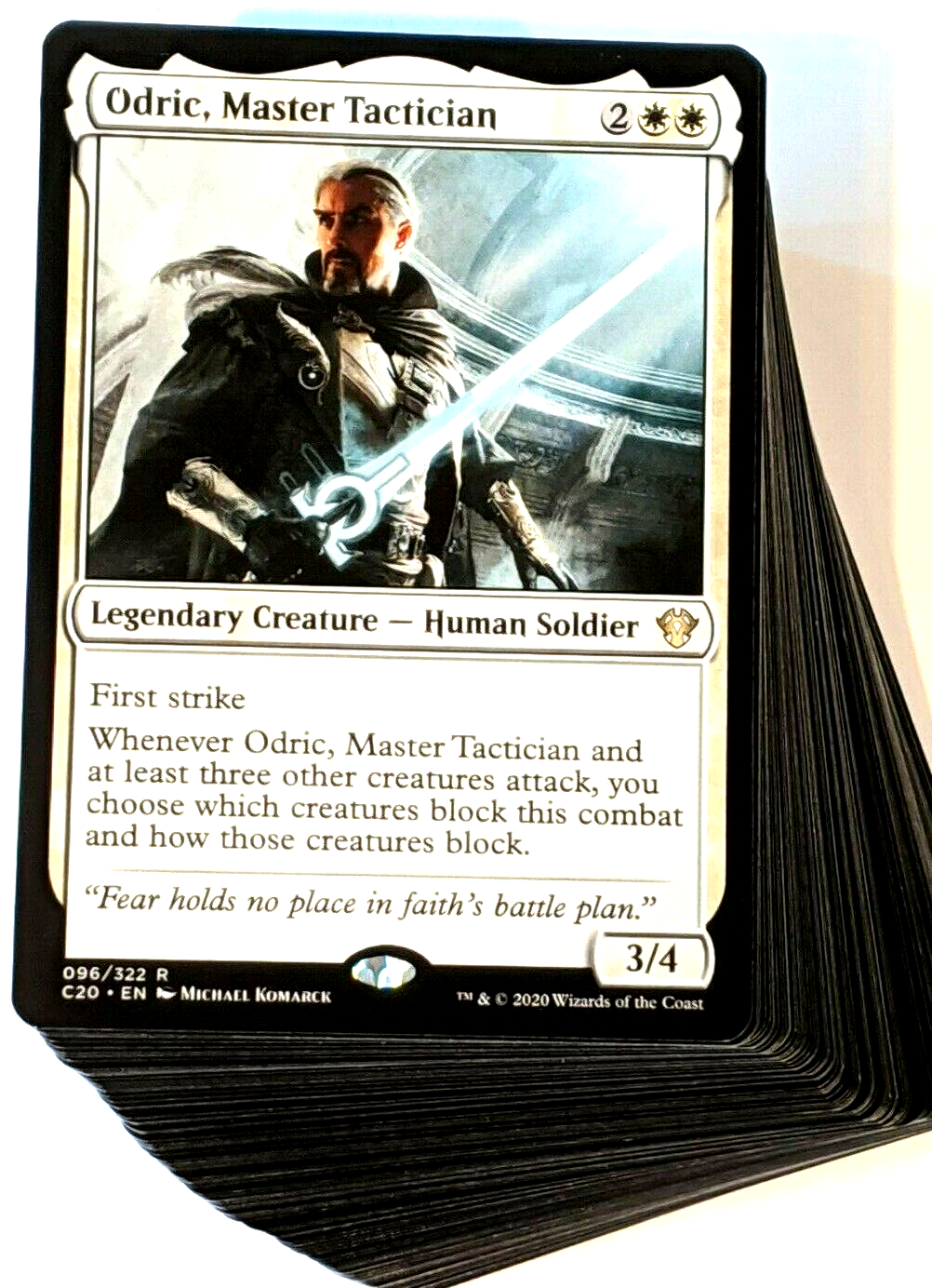 ***Custom Commander Deck*** Odric, Master Tactician - Soldiers - EDH ...
