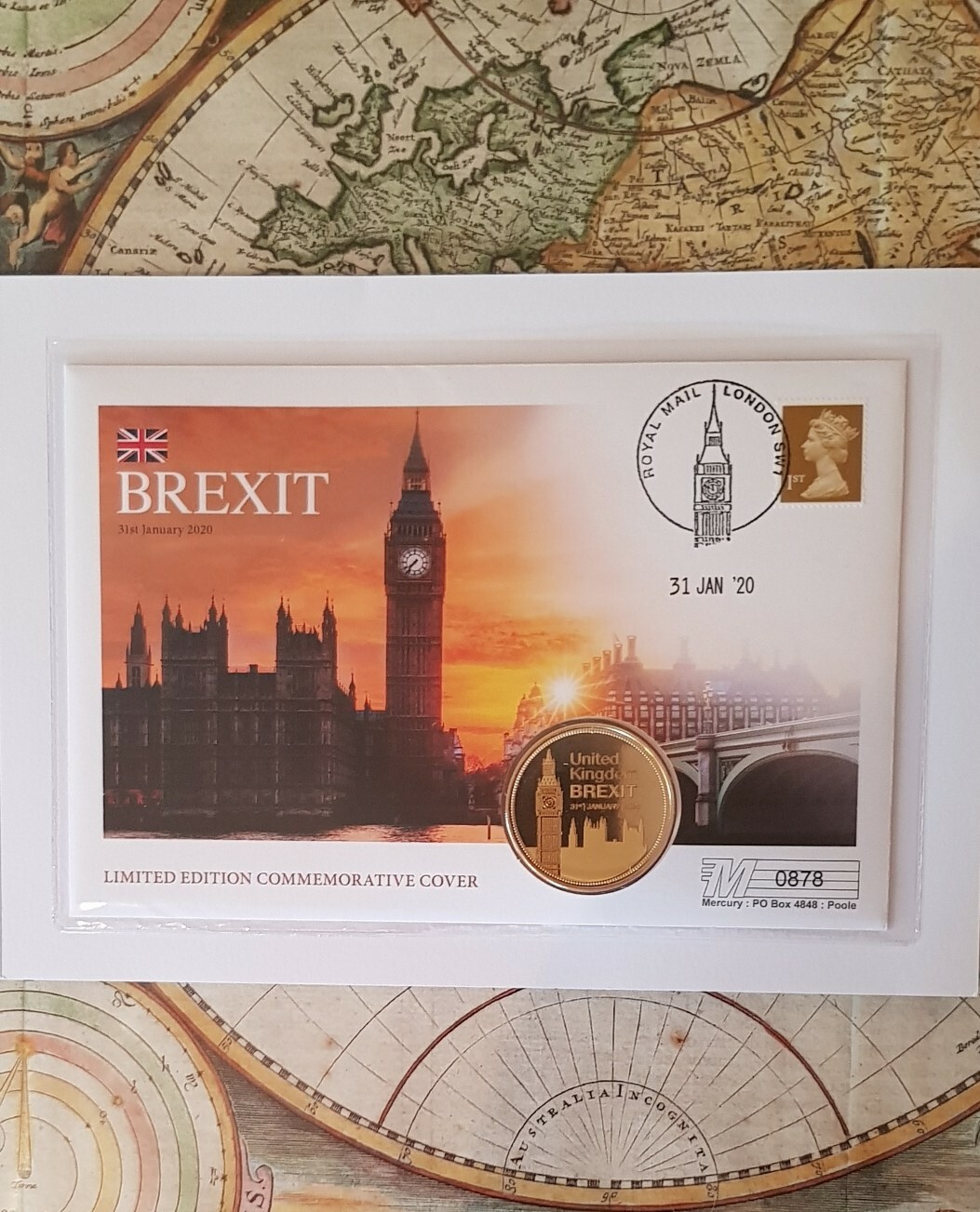 BREXIT COMMEMORATIVE GOLD PLATED COIN and STAMP COVER | eBay UK