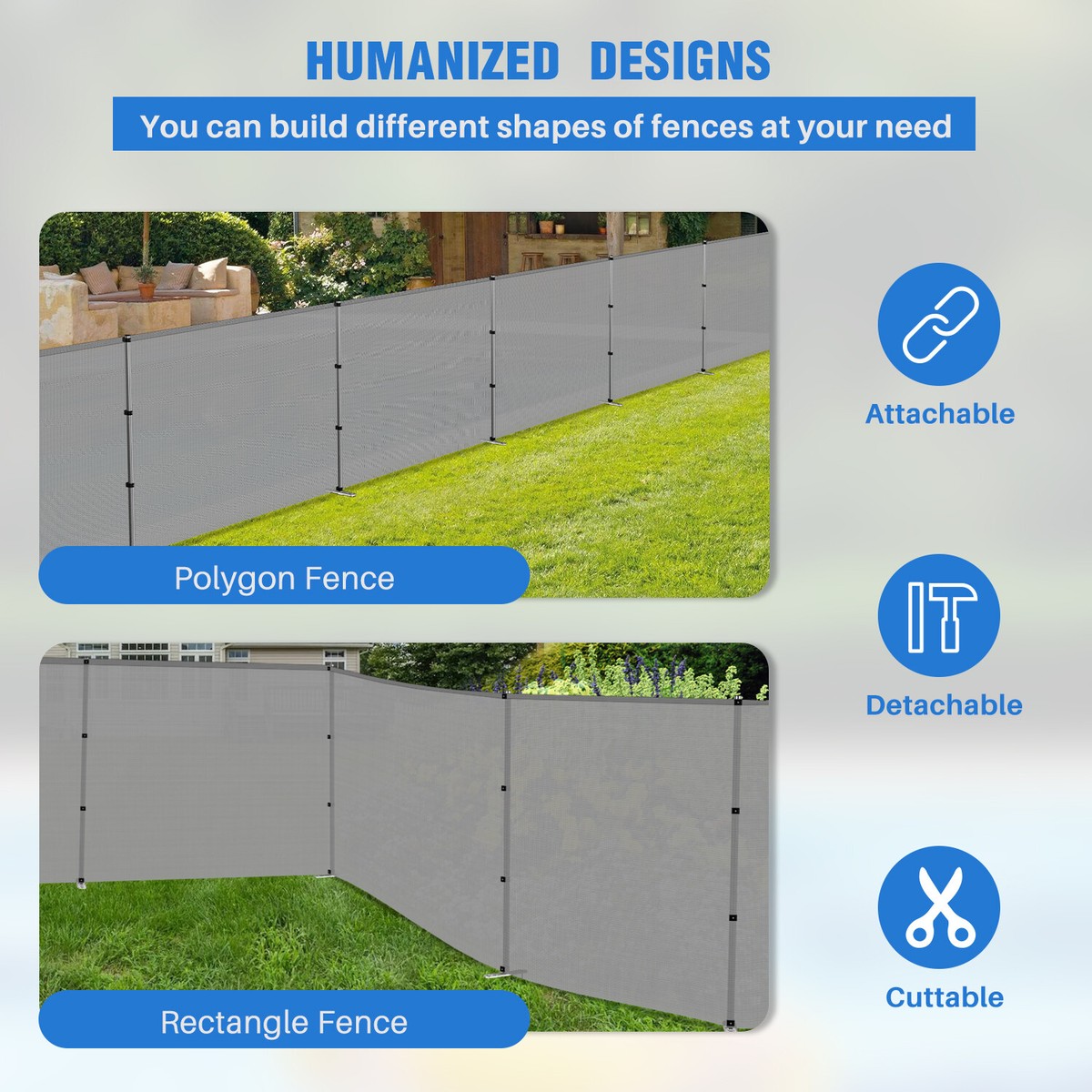 Removable Privacy Fence