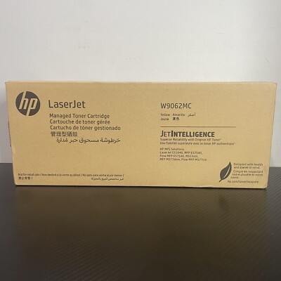 HP W9062MC YELLOW TONER CARTRIDGE FOR CLJ MANAGED E55040DW MFP E57540 ...
