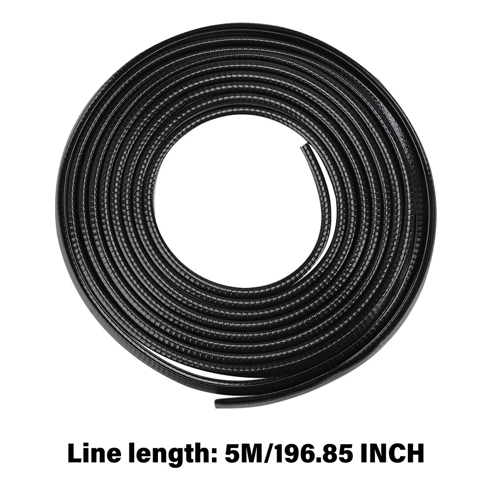 16FT 5M Car Auto Rubber Seal Trim Molding Door Edge Lock Protector ...