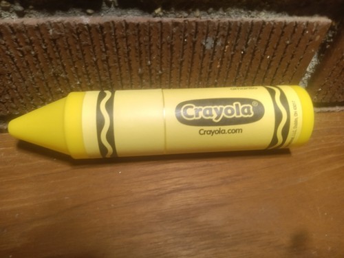 Wendy's 2022 Kids Meal Toy YELLOW Crayola Crayon Hard to Find RARE ...