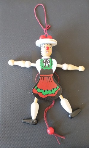 Jumping Jill In Black & Red Dress Toy | eBay