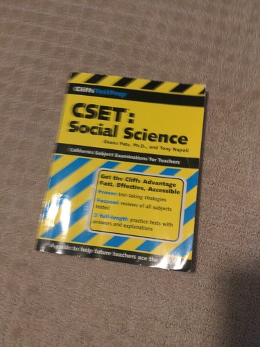 CSET : Social Science by Shana Pate and Tony Napoli (2007, Trade ...