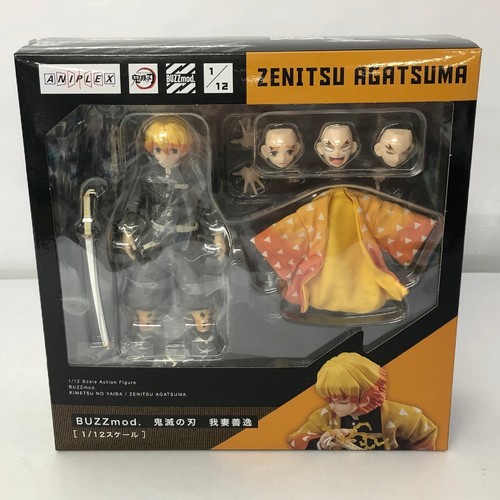 Aniplex BUZZmod. Demon Slayer Zenitsu Agatsuma Figure 1/12 Japan Import ...