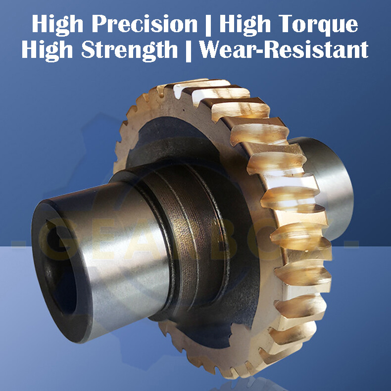 Worm Reduction Gear Set Brass for NMRV30/40/50/63/75/90 Speed Reducer ...