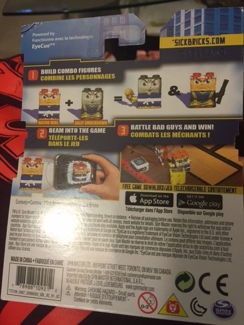 Sick Bricks Team 2 Character Pack Macho Mike Sally Smackdown Game New ...