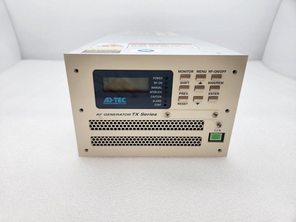 ADTEC PLASMA RF GENERATOR TX Series TX10-D000-00 (As-Is) | eBay