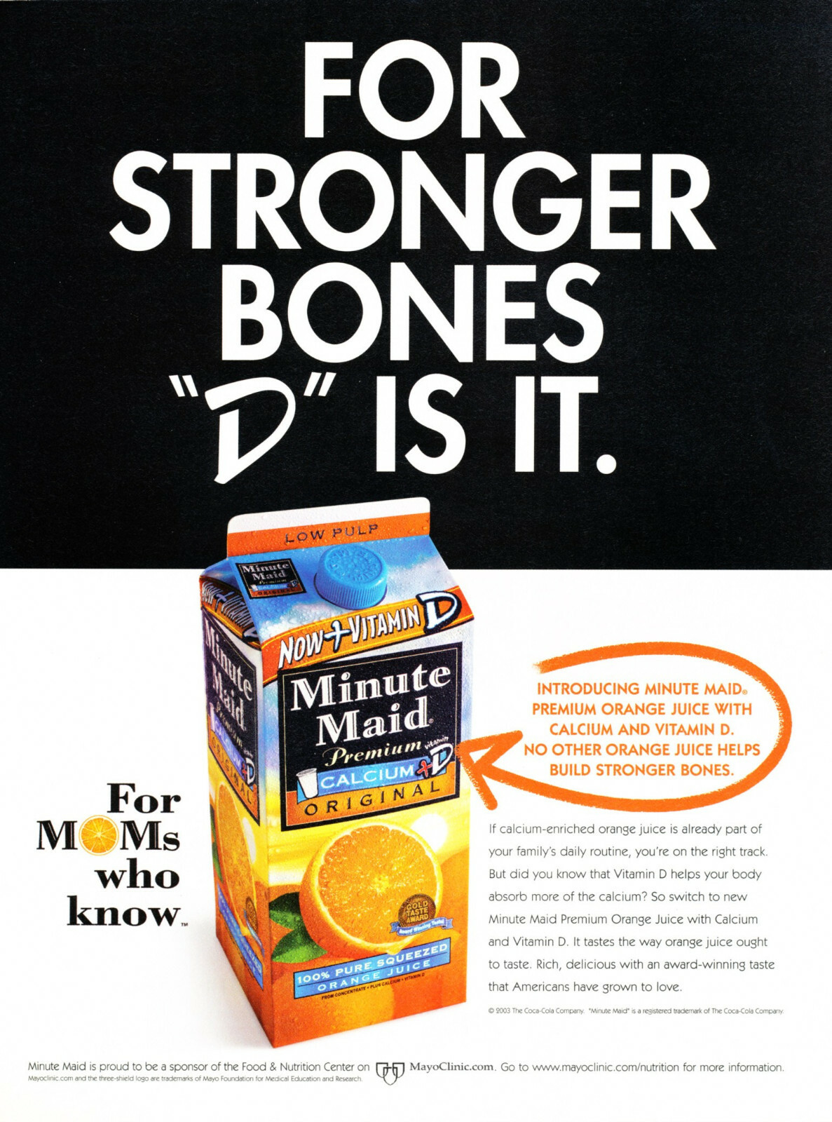 MINUTE MAID JUICE BEVERAGE AD #1 RARE 2003 OUT OF PRINT | eBay
