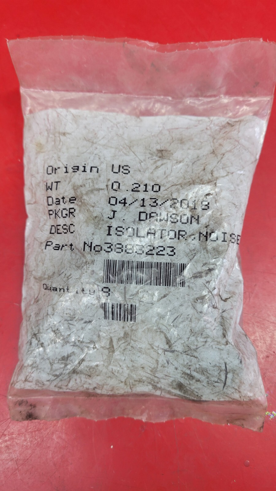 3883223 GENUINE CUMMINS OEM ISOLATORS 1 BAG OF 8 NOS | eBay