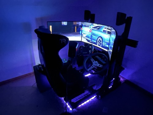 High-End Sim Racing Rig – Fanatec V2.5, V3 Inverted, Triple 27 ...
