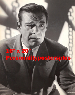 Wolfman~~Lon Chaney Jr~ Larry Talbot~Horror~Personality Poster 16" x 20 ...