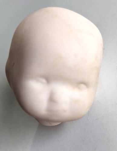 Creepy Baby Doll Head Without Eyes Vintage 1.5" Small Ceramic | eBay