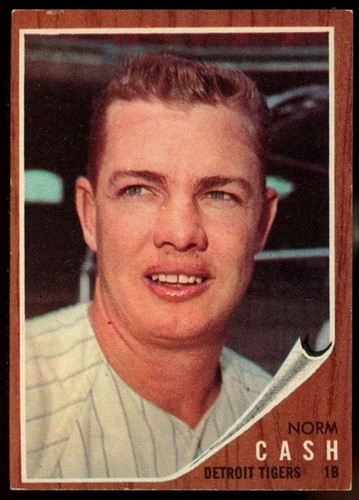 1962 Topps #250 Norm Cash EX-MT Tigers 72810 | eBay