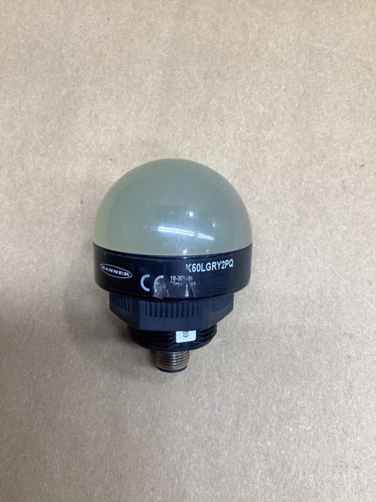 Banner Indicator Light Part No. K50LGRY2PQ #107L27 | eBay