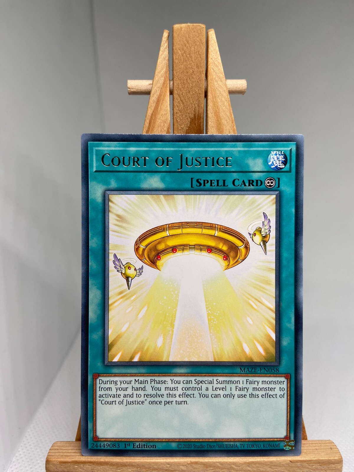 Court Of Justice - Rare 1st Edition MAZE-EN058 - NM - YuGiOh | eBay