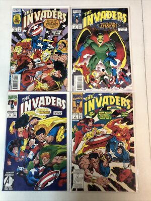 The Invaders (1993) #1 2 3 4 1-4 (VF/NM) Complete Set Miss/Captain ...