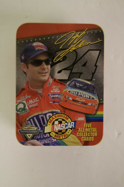 JEFF GORDON Maximum Nascar Metal METALLIC IMPRESSIONS Collector's Card ...