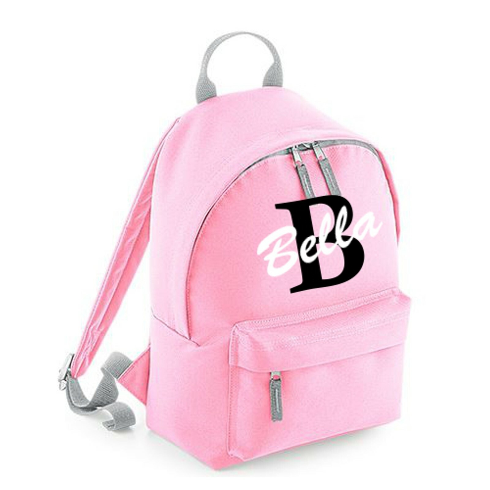 Personalised Mini Kids Initial Backpack Any Name Toddler School Nursery ...
