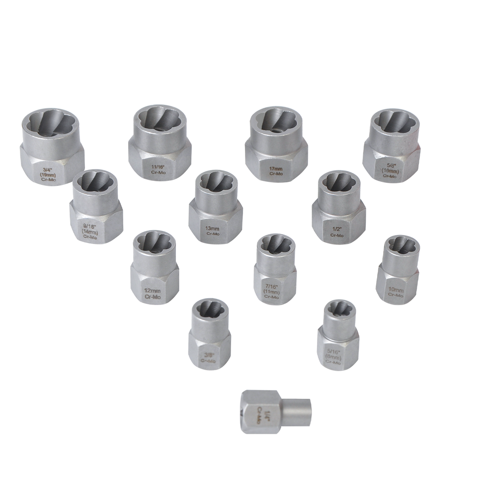 Master Extractor Tool Set, 49pcs Screw/ Bolt /Nut Extraction Set ...