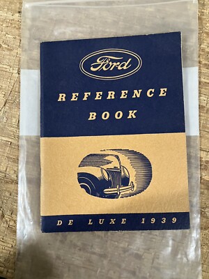 1939 Ford Reference Book- Free Shipping In USA | eBay