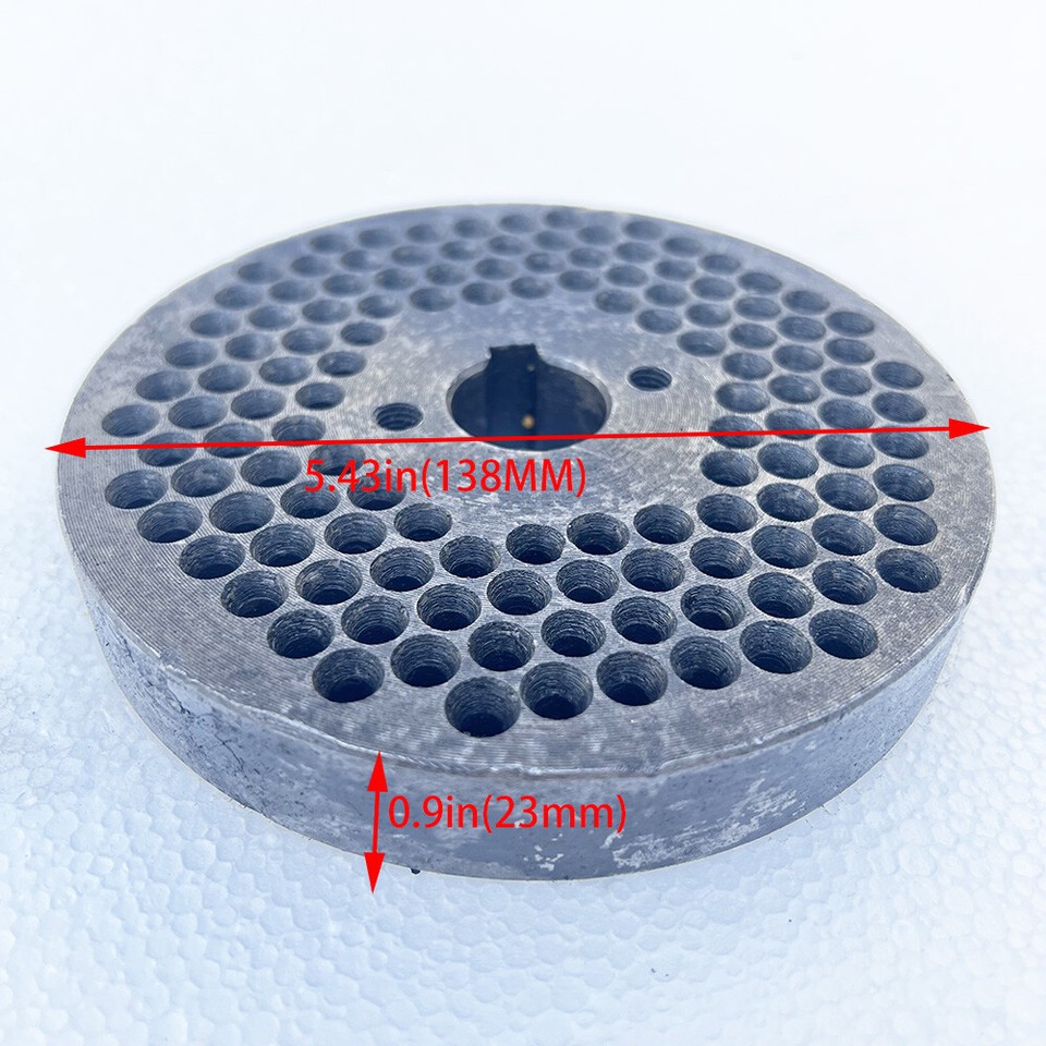 Various sizes of Animal Feed Pellet Mill Machine Plates 1 pc 2-6mm/8mm ...