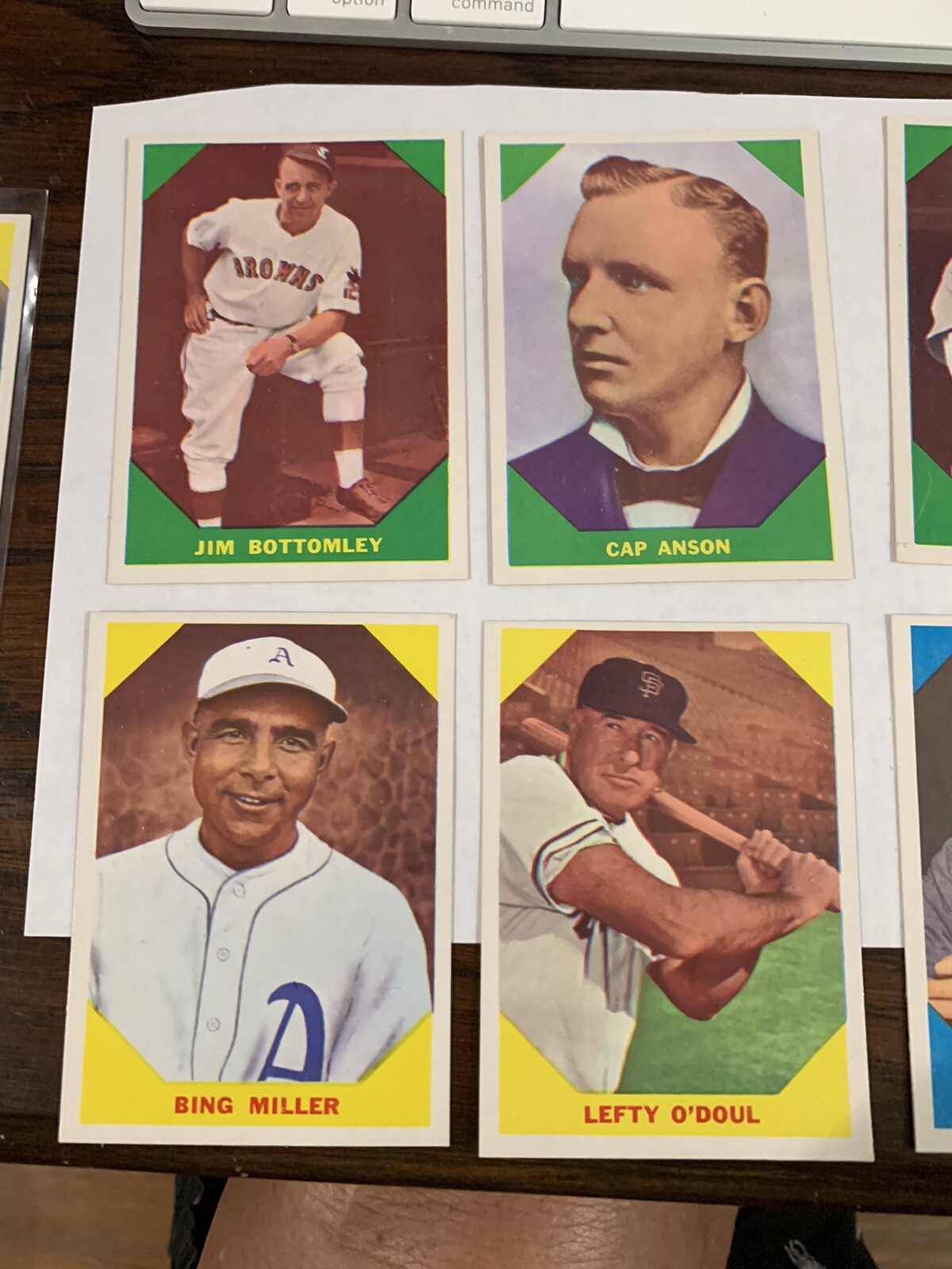 1960 Fleer Baseball Greats Cards lot of 9 - Near Mint Bottomley ...